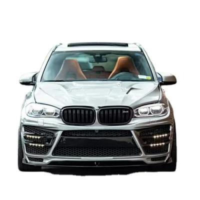 China For BMW X5 X5M Wide-body Kit X5 X5M Upgraded RD Carbon Fiber Style Front and Rear Bumper Spoiler Hood Widebody Kit for sale