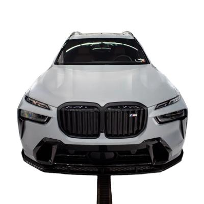 China For BMW X7 Carbon Fiber Body Kit X7 Carbon Fiber Front Lip Diffuser Spoiler Hood Side Skirt Wide Body Kit for sale