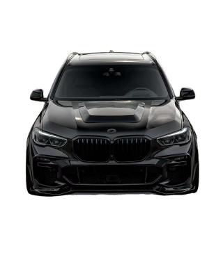 China For BMW X5 G05 F95 Carbon Fiber Widebody Kit X5 G05 F95 Carbon Fiber Front Lip Diffuser Spoiler Wide-body Kit for sale