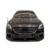 China BRASS Tyle Front Shovel Rear Diffuser for Mercedes-Benz W222 AMG S63 S65 S63 S65 Carbon Fiber Body Kit for sale