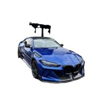 China 4 Coupe Bmw M3 Body Kit Blue Replace Front GEEX Style Front  Bumper Fenders for sale