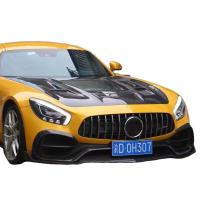 China For Mercedes AMG GT Carbon Fiber Body Kit AMG GT Carbon Fiber Front Lip Diffuser Spoiler for sale