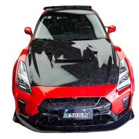 China For Nissan GTR Body Kit  GTR R35 Upgrades the VARIS-style Carbon Fiber Front and Rear Bumper Spoiler Body Kit for sale