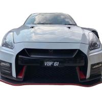 China 200MM Nissan Gtr Body Kit 2008 - 2020 Nissan Front Bumper Bumper Machine Cover Spoiler for sale