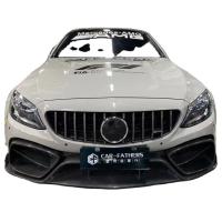China New Product for Mercedes W205 AMG C63 Coupe Body Kit C63 Coupe Upgraded IMP Style Front Bumper for sale