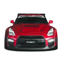 China Customized  2022 Nissan Body Kit Front And Rear GTR R35 Car Bumper Covers for sale