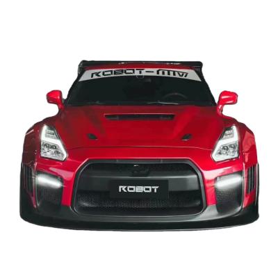 China Customized  2022 Nissan Body Kit Front And Rear GTR R35 Car Bumper Covers for sale