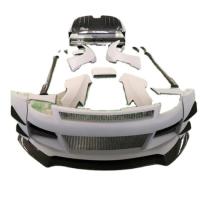 China Air Knife FRP Nissan 350z Wide Body Kit Side Skirts OEM Front And Rear Bumper for sale