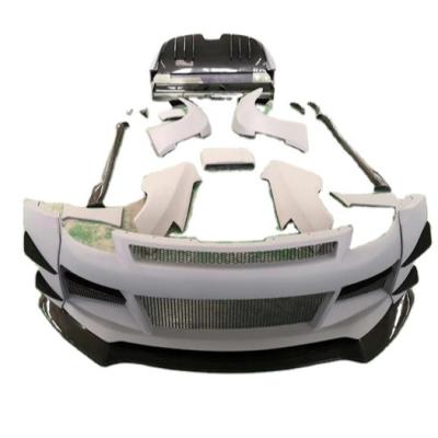China Air Knife FRP Nissan 350z Wide Body Kit Side Skirts OEM Front And Rear Bumper for sale