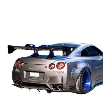China Silver GTR Nissan Body Kit LB Style Spoiler Car Duck Tail Fins Body Kit Spoiler for sale