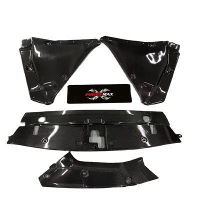 China 2007- 150mm Nissan Body Kit GTR R35 Carbon Fiber Engine Shield Battery Guard Antifreeze for sale