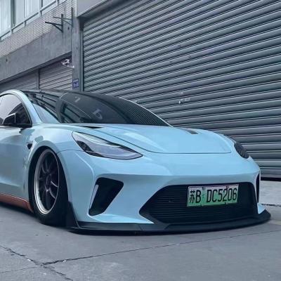 China New Product Model 3 Body Kit Model 3 Front and Rear Bumpers 2019-2022  Resin Fibre for sale