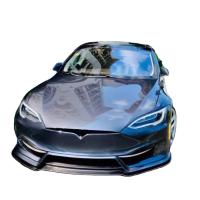 China For tesla Model S Body Kit  MODEL S Upgraded PD-style Front and Rear Bumper Spoiler Body Kits for sale