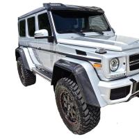 China Auto Parts for Mercedes W463 4X4 Body Kit W463 4X4 G500 Carbon Fiber Widebody Wheel Eyebrows for sale
