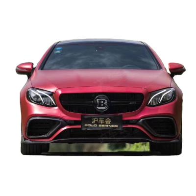 China Auto PartFor Mercedes E-Class W238  E300 E63 Body Kit W238 Coupe Upgrades Bras-style Front Scoop Diffuser Spoiler Body Kit for sale