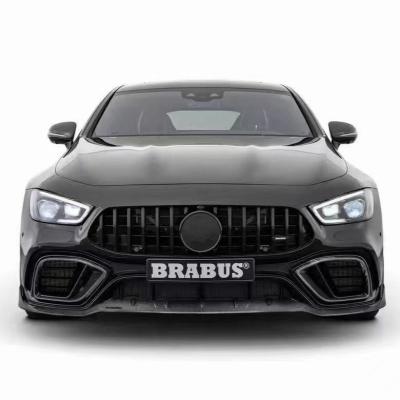China Auto Parts Carbon Fiber Body Kit for Mercedes AMG GT63S GT63S Upgraded Bras-style Front Scoop Diffuser Spoiler Body Kit for sale