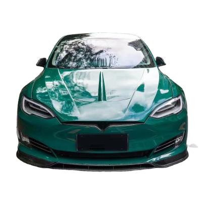 China Model S Tesla Body Kit 2017 - 2019 Rear Bumper Spoiler Hood Engine for sale