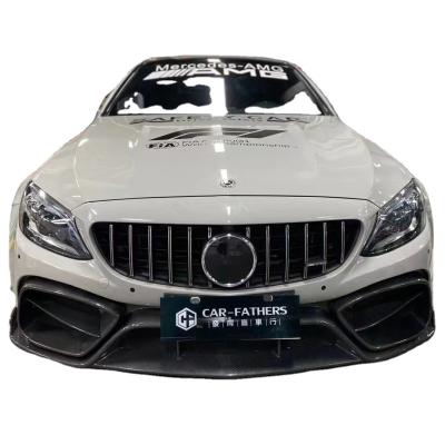 China Auto Parts for Mercedes W205 C180 C260 C300 Body Kit W205 C180 C260 C300 Upgraded IMP Style Front Bumper Body Kit for sale