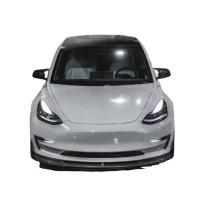 China 2017 - 2019 MODEL 3 Body Kit Tesla Front Shovel Rear Diffuser Spoiler 180mm for sale