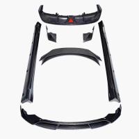 China Carbon Fiber Tesla Model 3 Body Kit New Repair Tesla Side Skirt Front Lip Diffuser for sale