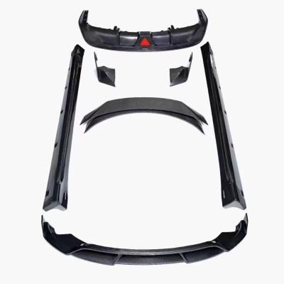 China Carbon Fiber Tesla Model 3 Body Kit New Repair Tesla Side Skirt Front Lip Diffuser for sale