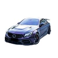China Auto Parts for Mercedes C63 C63S Coupe Body Kit C63 C63S Coupe Upgraded IMP Style Front and Rear Bumper Spoiler Body Kit for sale