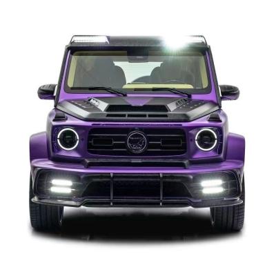 China For Mercedes W464 G500 G63 Carbon Fiber Body Kit W464 Upgraded MSY P920 Style Front and Rear Bumper Spoiler Hood Body Kit for sale