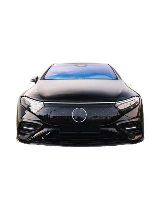 China For Mercedes EQS Carbon Fiber Body Kit EQS Upgrade BS Style Carbon Fiber Front Lip Diffuser Spoiler Body Kit for sale