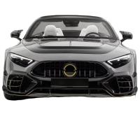 China for Mercedes SL63 Carbon Fiber Body Kit SL63 Upgraded MSY style carbon fiber front lip diffuser Spoiler widebody kit for sale