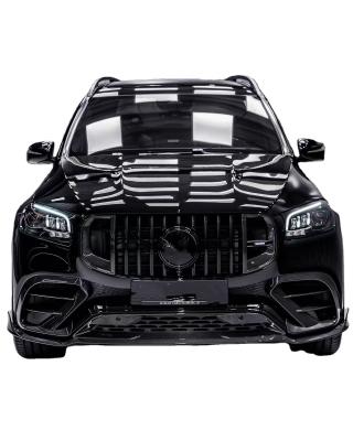 China For Mercedes X167 GLS450 Carbon Fiber Body Kit GLS Upgrade BS Style Front Lip Diffuser Spoiler Widebody Kit for sale
