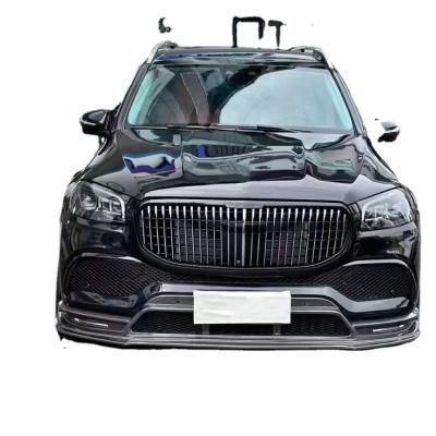 China Maybach GLS600 Mercedes Benz Body Kit LD Style Front Car Bumper Lip Kit Widebody for sale