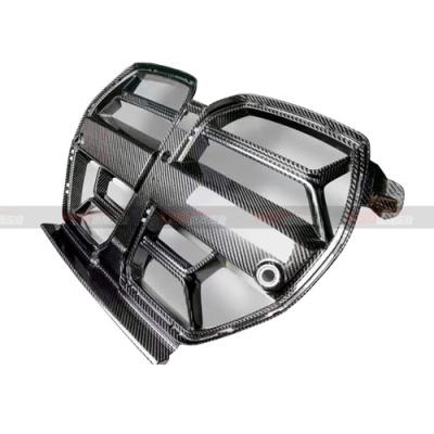 China new product G80 G82 M3 M4 Carbon fiber grille Forbmw m3 M4 carbon fiber medium mesh air inlet grille for sale