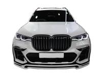 China For the BMW X7 Carbon Fiber Body Kit X7 LM Style Widebody Kit X7 Carbon Fiber Front Lip Diffuser  Spoiler  Hood Wheel Arches for sale