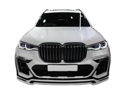 China For the BMW X7 Carbon Fiber Body Kit X7 LM Style Widebody Kit X7 Carbon Fiber Front Lip Diffuser  Spoiler  Hood Wheel Arches for sale