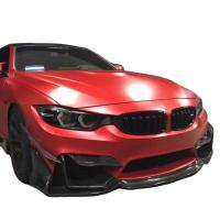 China For BMW M3 M4 F80 F82 Carbon Fiber Body Kit M3 M4 F80 F82 Upgrade MAD Style Carbon Fiber Front Lip Diffuser Spoiler for sale