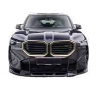 China For BMW XM Carbon Fiber Body Package XM Upgrade MXD Style Carbon Fiber Front Lip Diffuser Spoiler Side Skirt for sale