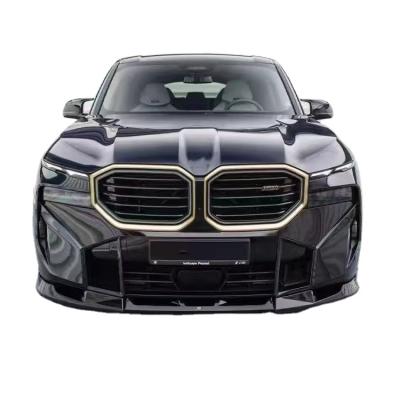 China For BMW XM Carbon Fiber Body Package XM Upgrade MXD Style Carbon Fiber Front Lip Diffuser Spoiler Side Skirt for sale
