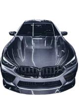 China For BMW M8 F91 F93 Carbon Fiber Hood M8 Upgrade PAK Style Carbon Fiber Hood for sale