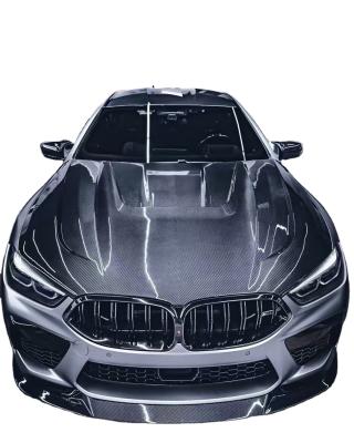 China For BMW M8 F91 F93 Carbon Fiber Hood M8 Upgrade PAK Style Carbon Fiber Hood for sale