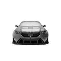 China For BMW M5 G90 Carbon Fiber Body Kit M5 G90 RZ-style Carbon Fiber Front Lip Diffuser Spoiler for sale