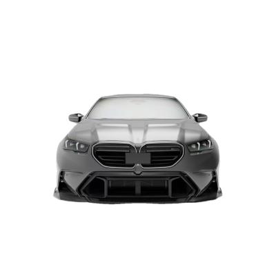 China For BMW M5 G90 Carbon Fiber Body Kit M5 G90 RZ-style Carbon Fiber Front Lip Diffuser Spoiler for sale