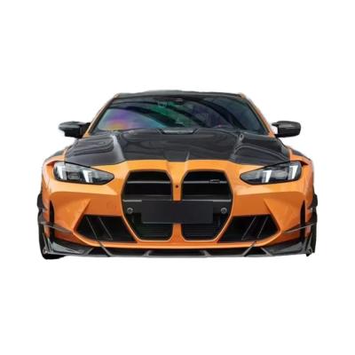 China For BMW G82 M4 Dry Carbon Fiber Body Kit M4 AE Style Front Lip Diffuser Spoiler Side Skirts M4 Fenders for sale