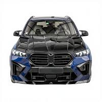 China For BMW X5M Carbon Fiber Body Kit X5M LD Carbon Fiber Front Lip Diffuser Spoiler Engine Hood X5M Bumper Auto Parts for sale