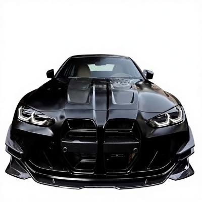 China For BMW G80 G82 M3 M4 CFA Dry Carbon Fiber Body Kit M3 M4 CFA Front Lip Diffuser Spoiler Hood CFA Body Kit for sale