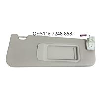 China Left Sun Visor Sun Shade W/ Mirror For BMW F10 F18 2011-2016 51167248858 Beige for sale