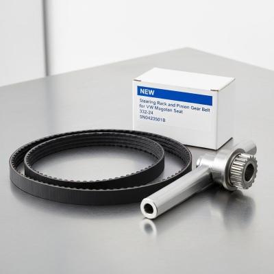 China NEW Steering Rack and Pinion Gear Belt for VW Magotan Seat 332-24 5N0423501B for sale