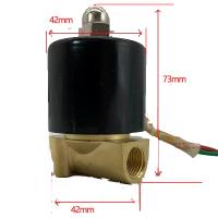 China 2W Series Brass Solenoid Valve Direct-Acting Diaphragm Normally Closed Water And Air Valve Factory Direct Supply for sale