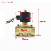 China 2W Series Brass Solenoid Valve Direct-Acting Diaphragm Normally Closed Water And Air Valve Factory Direct Supply for sale