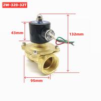 China 2W Series Brass Solenoid Valve Direct-Acting Diaphragm Normally Closed Water And Air Valve Factory Direct Supply for sale