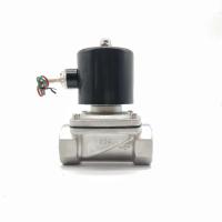 China 304 stainless steel normally closed solenoid valve, non-heating water and gas universal, longer service life, quality assurance for sale